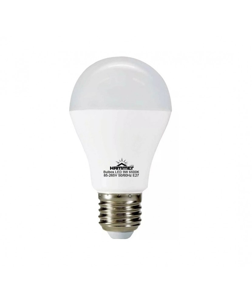 GRUPO DE BIASE - BOMBILLO LED 9W E27 6500K 85-265V A19 HAMMER GRUPO DE BIASE - BOMBILLO LED 9W E27 6500K 85-265V A19 HAMMER