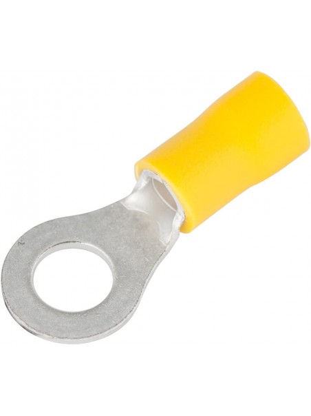 GRUPO DE BIASE - TERMINAL ANILLO 1/4 AMARILLO 12-10AWG 50U VERT 6E021