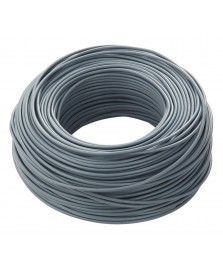 GRUPO DE BIASE - CABLE 18 INST GRIS 105G CU ICONEL ROLLO 25 METROS