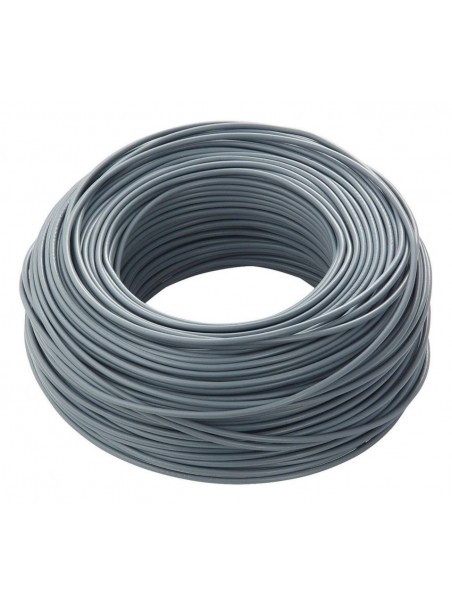 GRUPO DE BIASE - CABLE 18 INST GRIS 105G CU ICONEL ROLLO 25 METROS